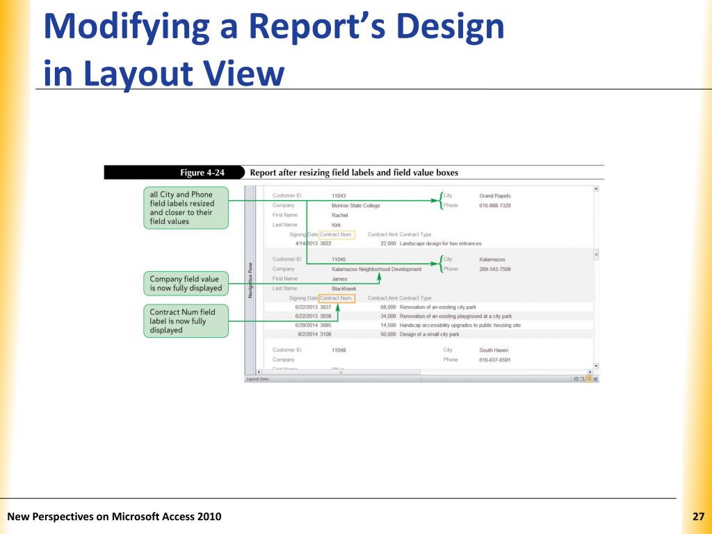 PPT - Access Tutorial 4 Creating Forms and Reports PowerPoint ...