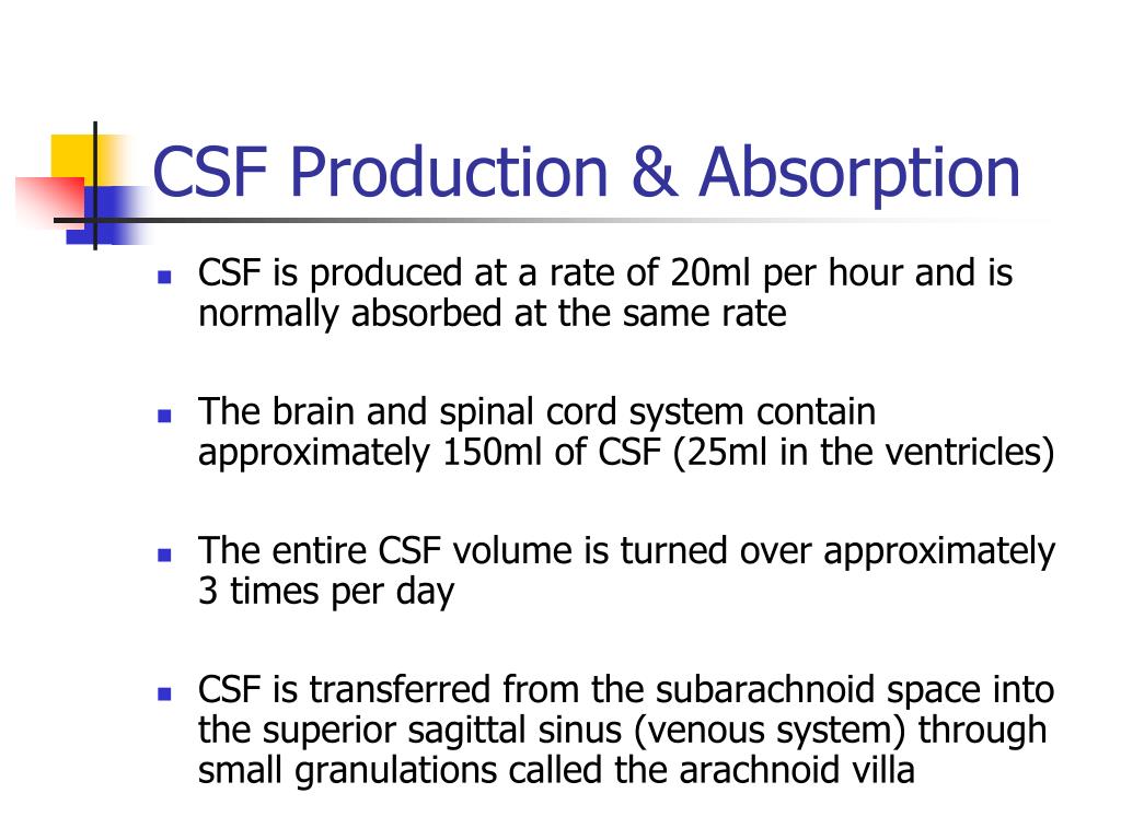 PPT - TREATMENT OF HYDROCEPHALUS (SHUNT PHYSIOLOGY AND PREVENTION OF ...