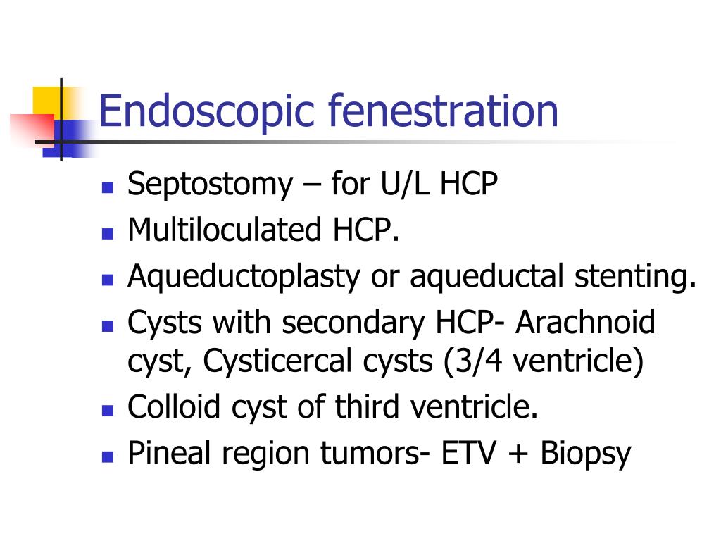 PPT - TREATMENT OF HYDROCEPHALUS (SHUNT PHYSIOLOGY AND PREVENTION OF ...