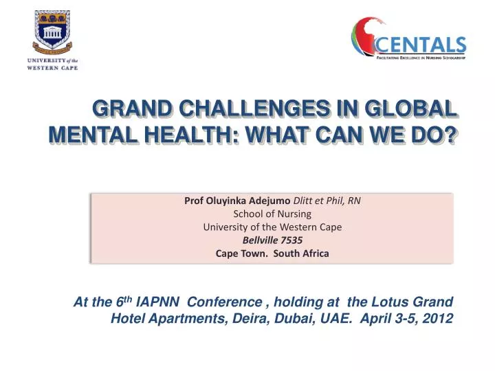 PPT - Prof Oluyinka Adejumo Dlitt et Phil, RN School of Nursing ... PPT - Prof Oluyinka Adejumo Dlitt et Phil, RN School of Nursing ...