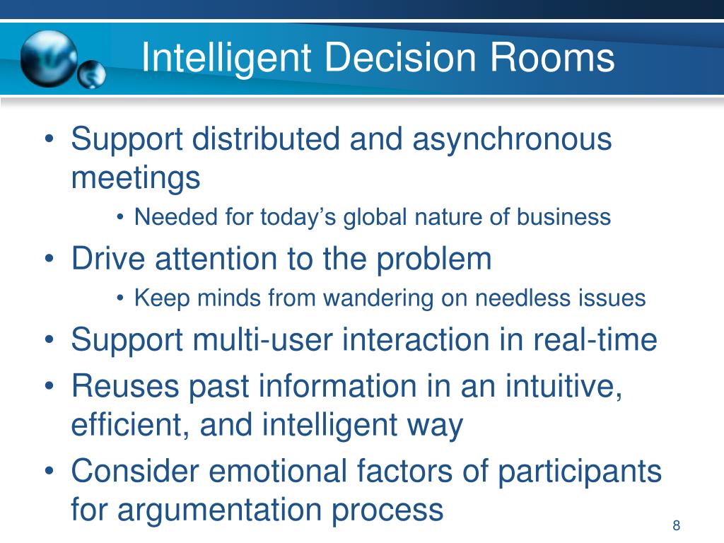 PPT - Smart Offices and Intelligent Decision Rooms By Ramos, Marreiros ...