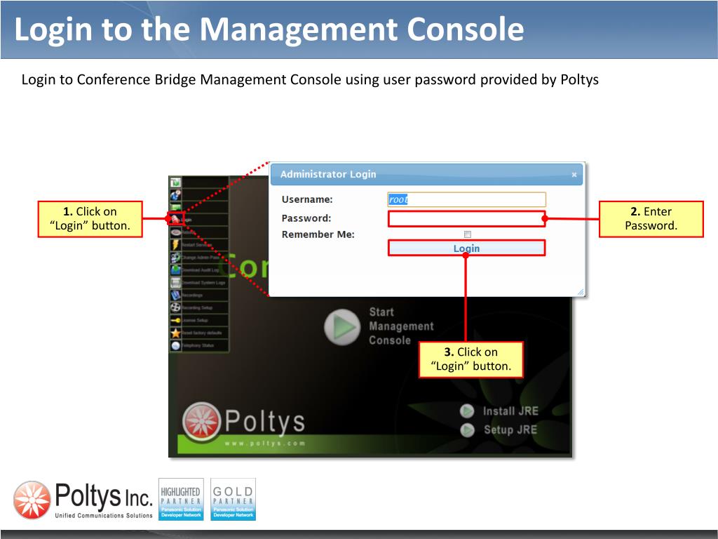 PPT - Poltys CA Conference Bridge Module PowerPoint Presentation, free ...
