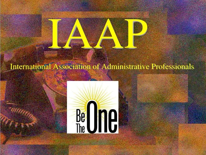 PPT - IAAP PowerPoint Presentation, free download - ID:1637487