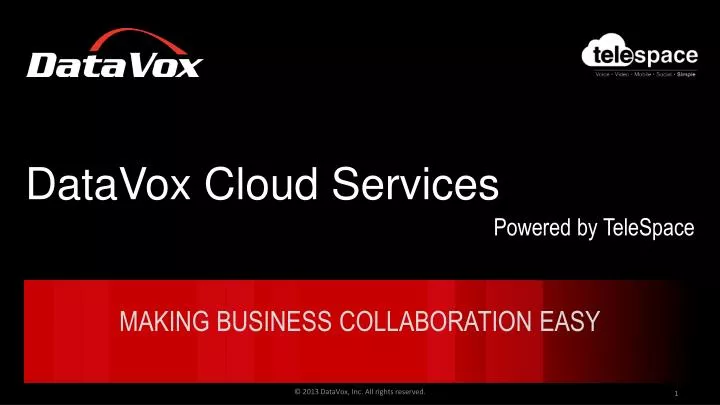 PPT - DataVox Cloud Services PowerPoint Presentation, free download ...