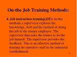 PPT - Chapter-7(Seven ) Methods of Training PowerPoint Presentation ...