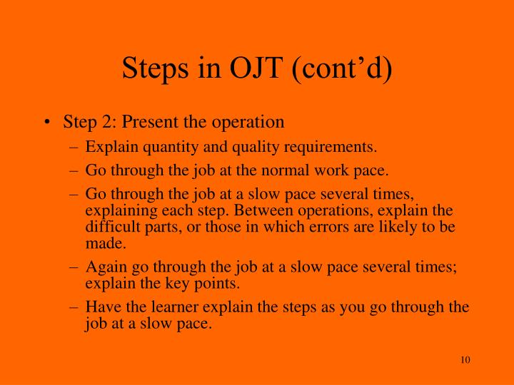 PPT - Chapter-7(Seven ) Methods of Training PowerPoint Presentation ...