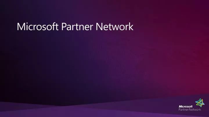 PPT - Microsoft Partner Network PowerPoint Presentation, free download ...