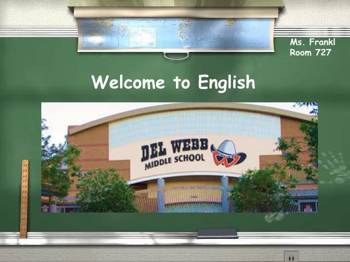 PPT - Welcome to English PowerPoint Presentation, free download - ID ...