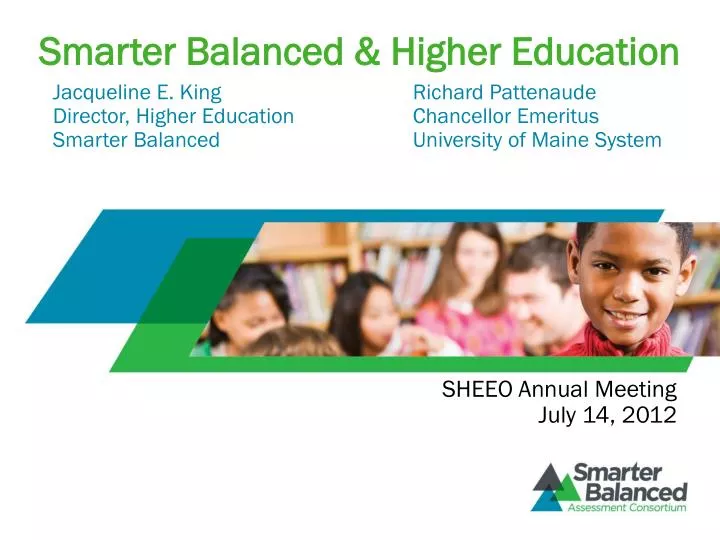 PPT - Smarter Balanced & Higher Education PowerPoint Presentation, free ...