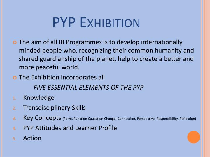 PPT - PYP Exhibition PowerPoint Presentation - ID:1639347