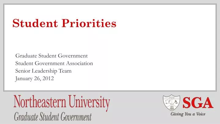 PPT - Student Priorities PowerPoint Presentation, free download - ID ...