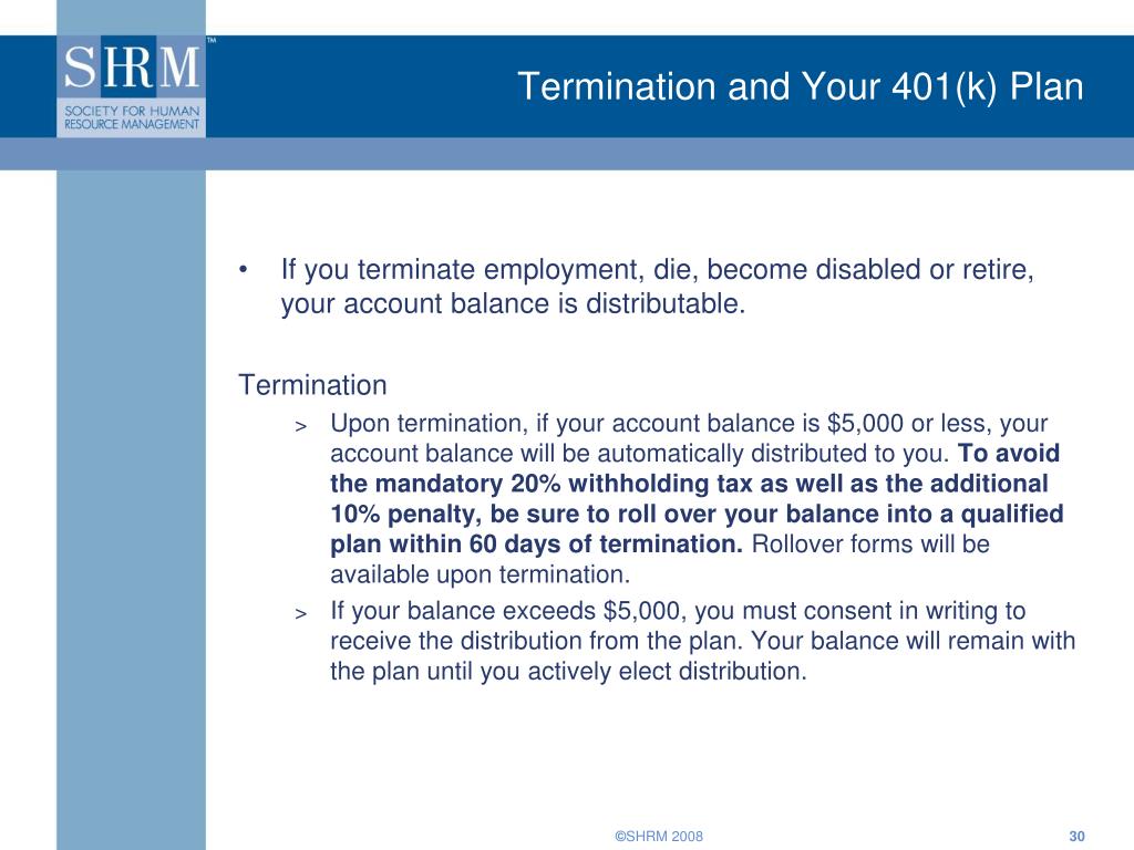 PPT - The 401(k) Plan of [Name of Company] How Our Plan Works and Its ...