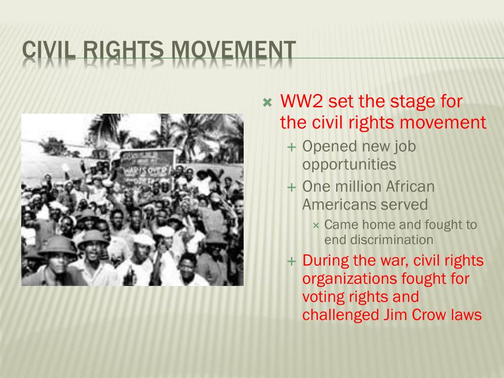 PPT - Unit 9 African American Civil Rights PowerPoint Presentation ...