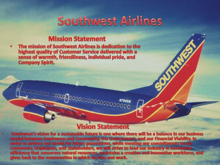 PPT - Southwest Airlines PowerPoint Presentation - ID:1640189