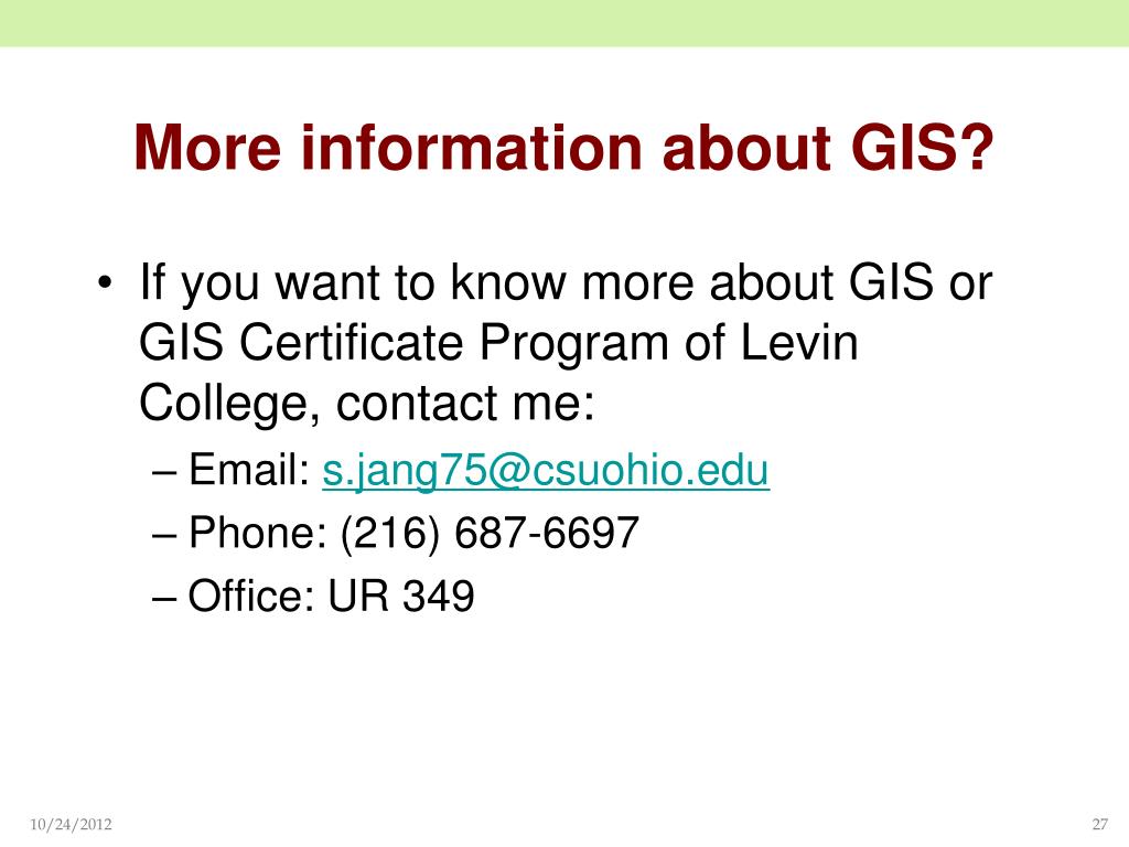 PPT - Geographic Information Systems/Science (GIS) PowerPoint ... PPT - Geographic Information Systems/Science (GIS) PowerPoint ...