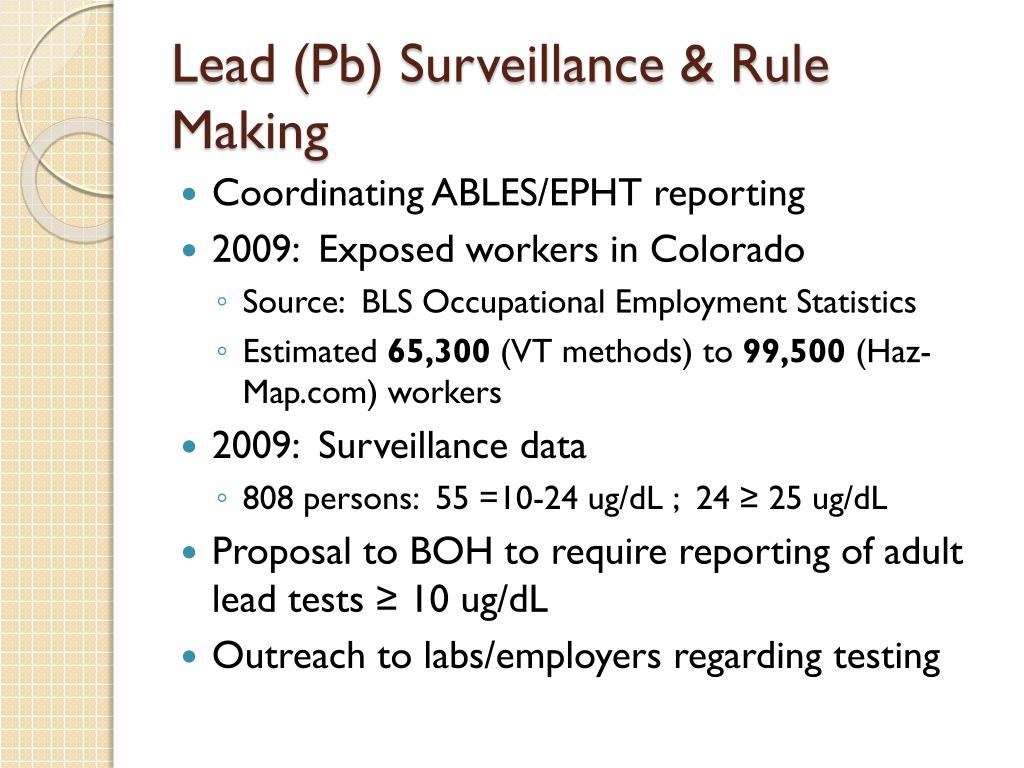PPT - Occupational Health & Safety Surveillance Advisory Committee ...