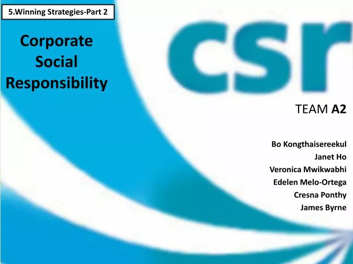 Ppt Corporate Social Responsibility Powerpoint Presentation Free