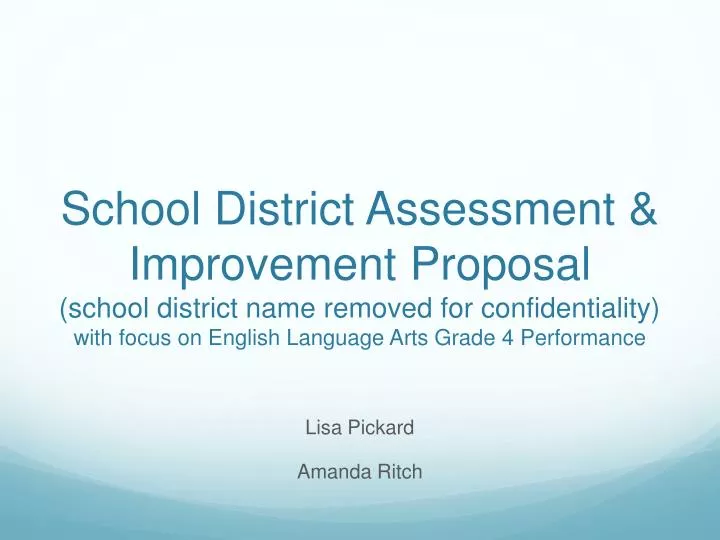 PPT - Lisa Pickard Amanda Ritch PowerPoint Presentation, free download ...
