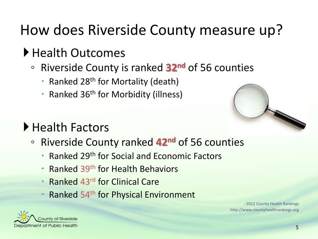 PPT - Healthy Riverside County: Building Health Into Every Day Life ...