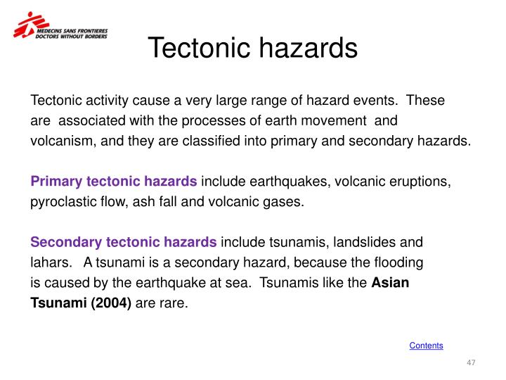PPT - A level Geography Tectonic activity and hazards PowerPoint ...