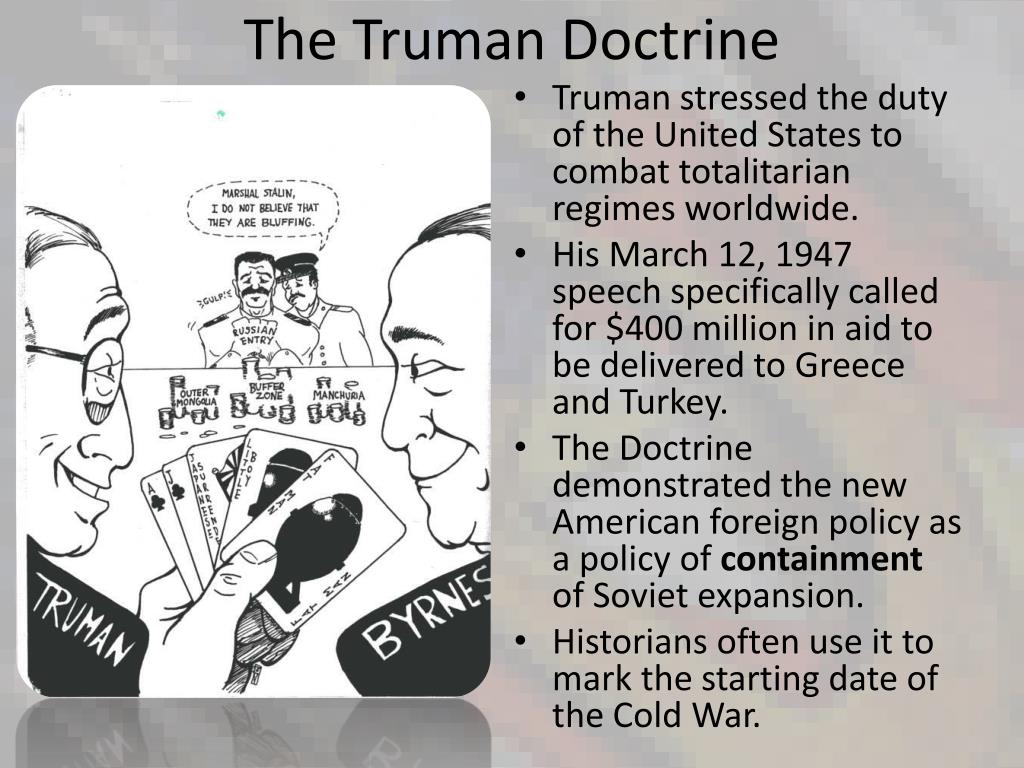 PPT - How did the United States and the Soviet Union become Cold War ...