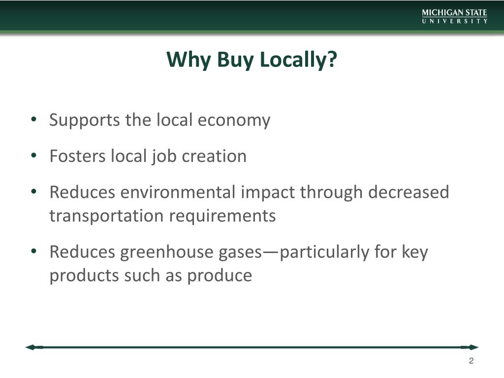 PPT - Buying Locally April 21, 2014 Kimberly Kokenakes Director ...