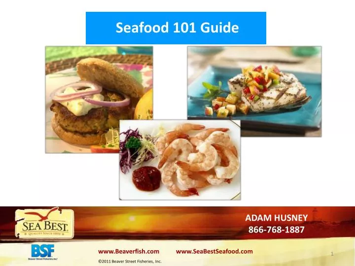 PPT - Seafood 101 Guide PowerPoint Presentation, free download - ID:1641503