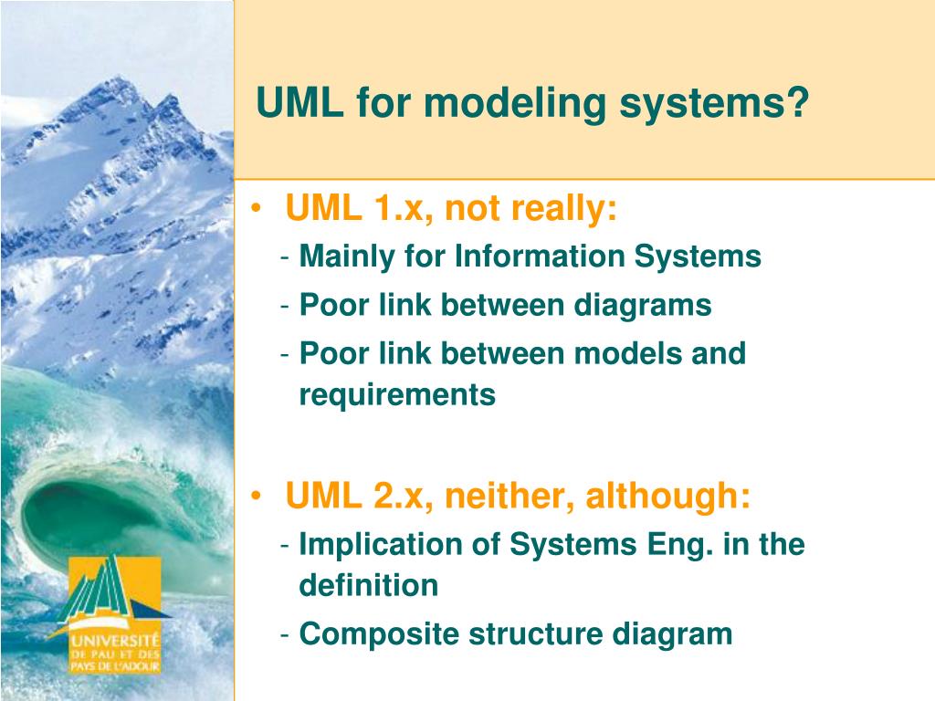 Ppt From Sysml To Uml Does Sysml Improve Software Components Design 7839