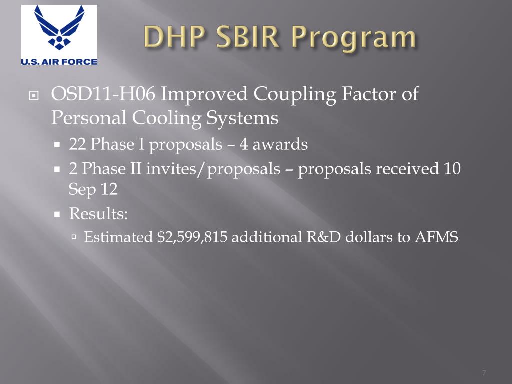 PPT - Small Business Innovation Research (SBIR) Brief PowerPoint ...