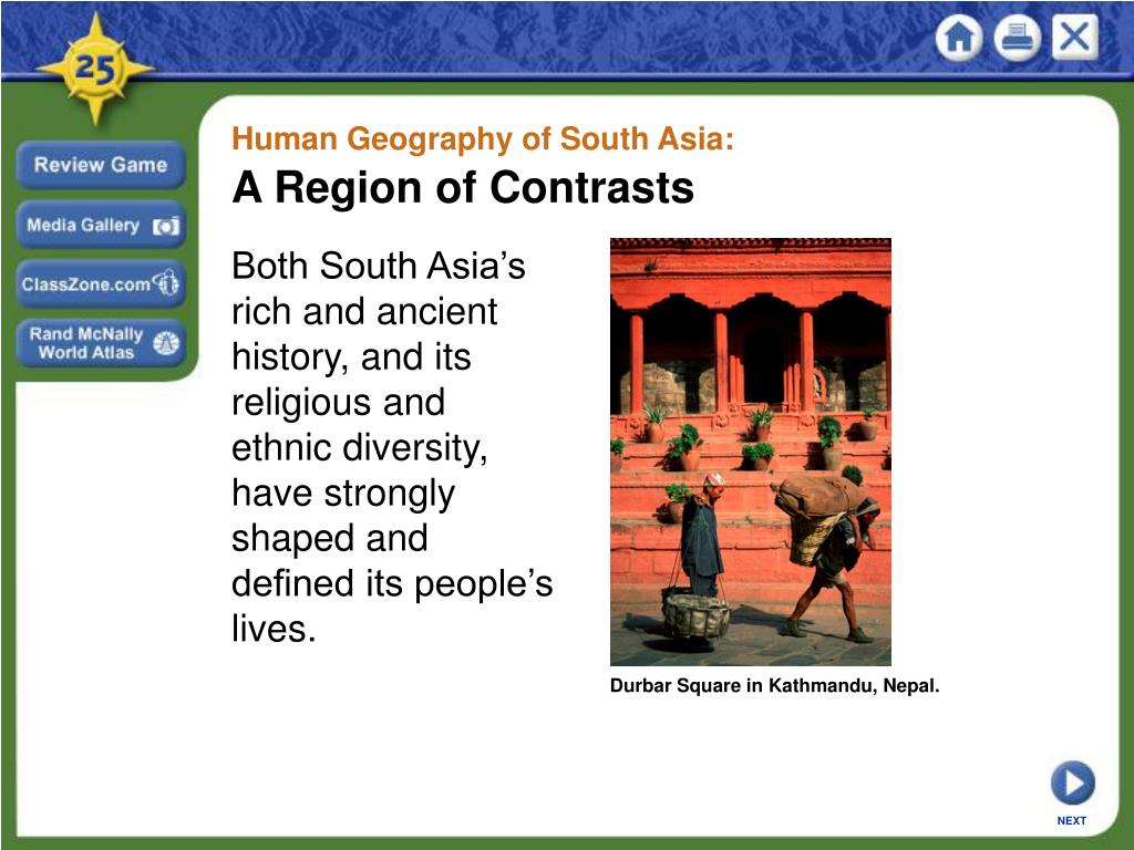 PPT - Human Geography of South Asia: A Region of Contrasts PowerPoint ...
