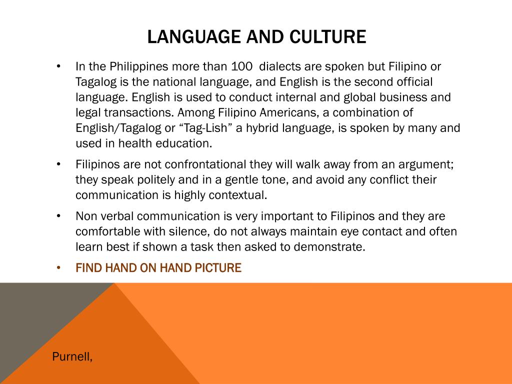 PPT - Filipino cultural assessment PowerPoint Presentation, free ...