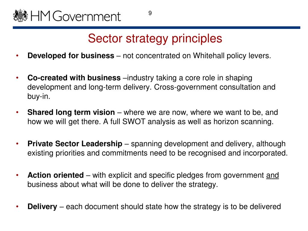 PPT - Industrial Strategy: government and industry in partnership ...