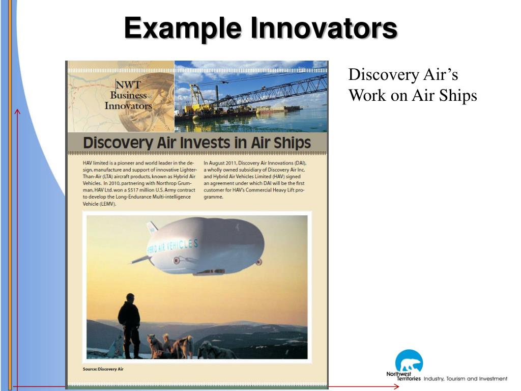 PPT - Innovation The NWT Economy and Innovation Kevin Todd Director IEA ...