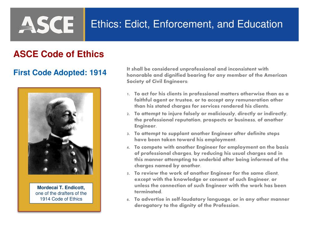 PPT - ASCE Engineering Ethics PowerPoint Presentation, free download ...