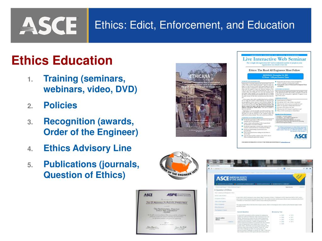PPT - ASCE Engineering Ethics PowerPoint Presentation, free download ...