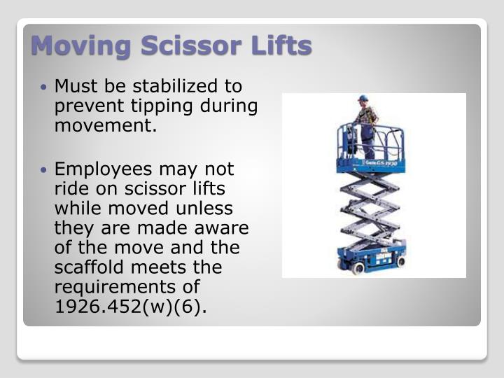 PPT - Scissor Lift Safety Training PowerPoint Presentation - ID:1642820