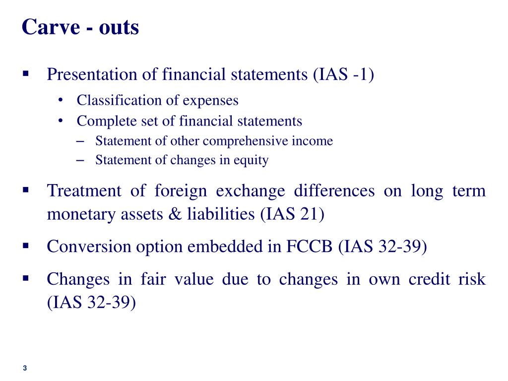 PPT - International Financial Reporting Standards (IFRS) PowerPoint ...