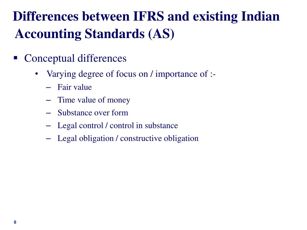 PPT - International Financial Reporting Standards (IFRS) PowerPoint ...