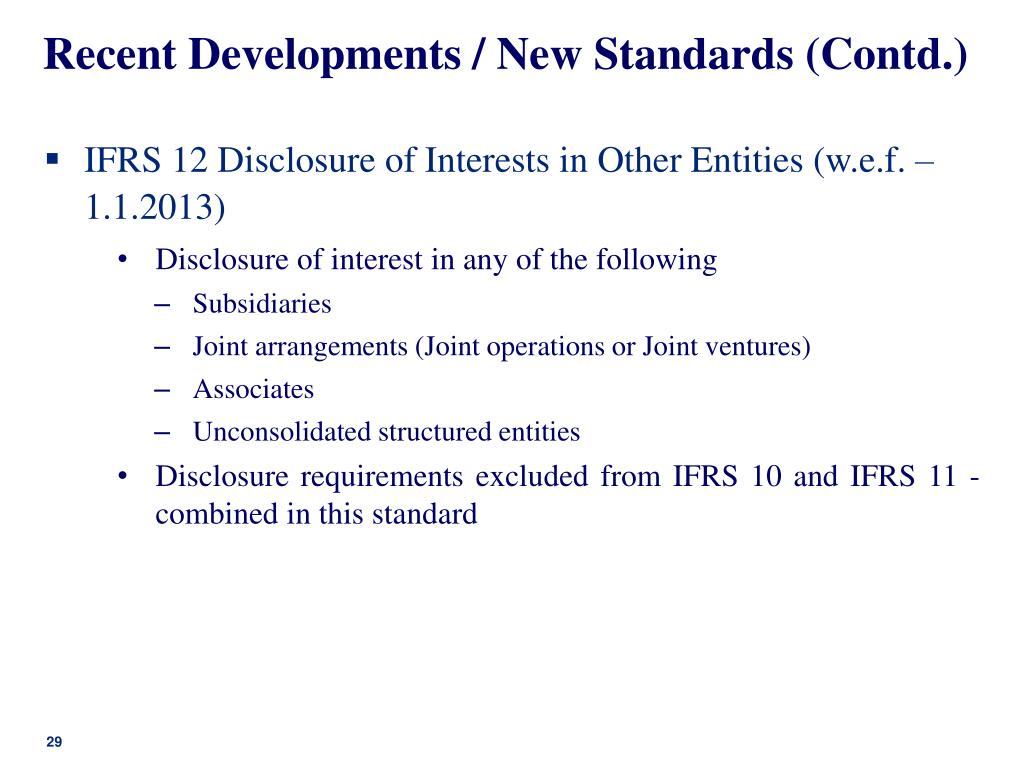 PPT - International Financial Reporting Standards (IFRS) PowerPoint ...