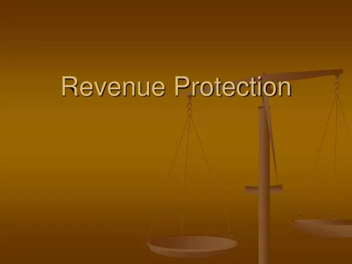 PPT - Revenue Protection PowerPoint Presentation, free download - ID ...