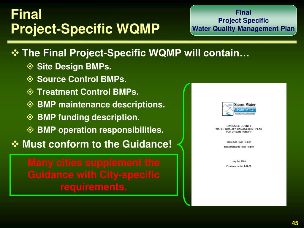 PPT - Water Quality Management Plans for the Santa Margarita Watershed ...
