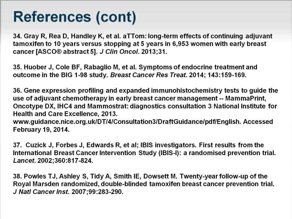 PPT - Breast Cancer Highlights, San Antonio 2013 PowerPoint ...