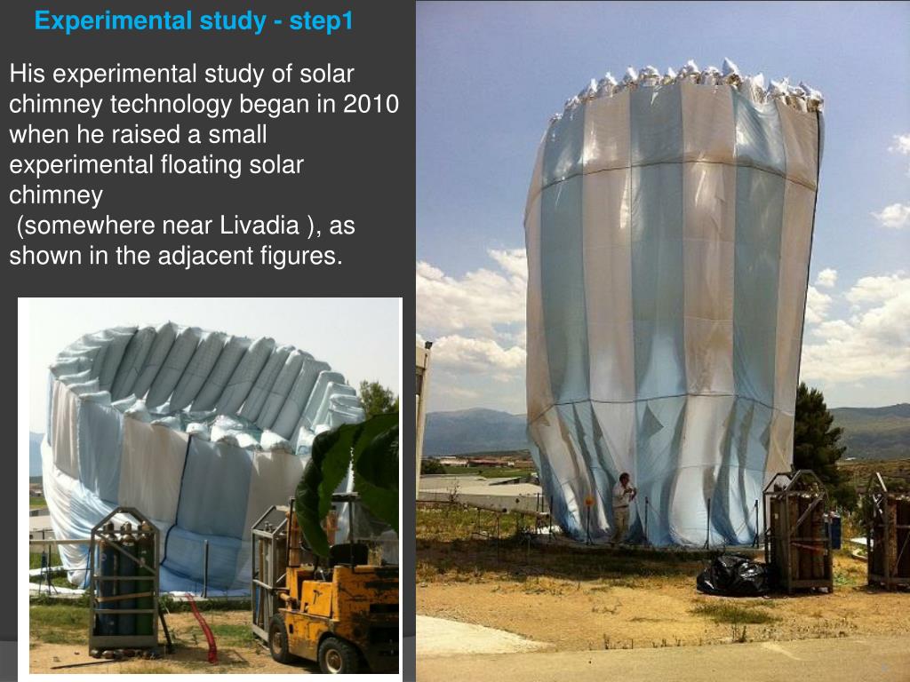 PPT - E XPERIMENTAL SOLAR CHIMNEY POWER PLANT PowerPoint Presentation ...