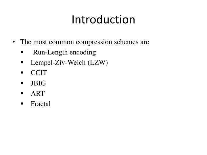 PPT - Compression and Decompression PowerPoint Presentation - ID:1643572