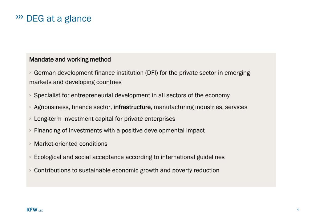 PPT - DEG: We finance opportunities. PowerPoint Presentation, free ...