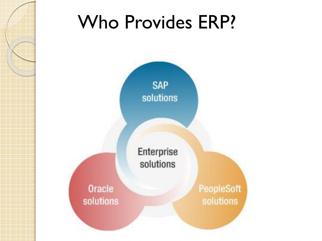 PPT - Enterprise Resource Planning (ERP) Ryan Armstrong Andrea Miller ...
