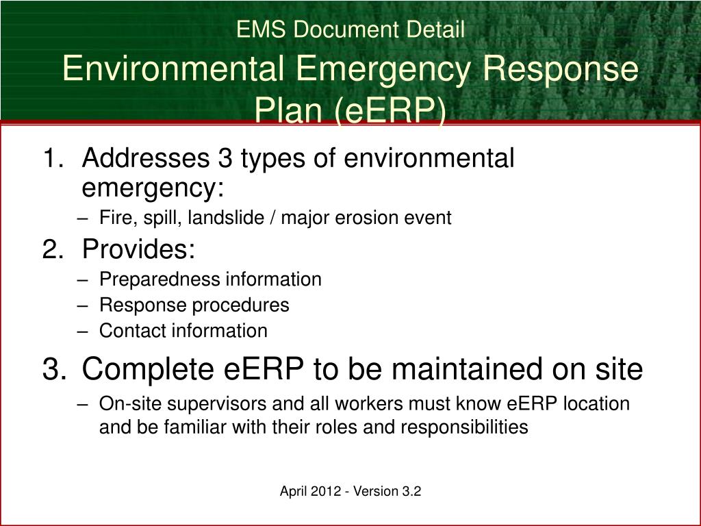 PPT - BC Timber Sales Environmental Management System (EMS) and ...