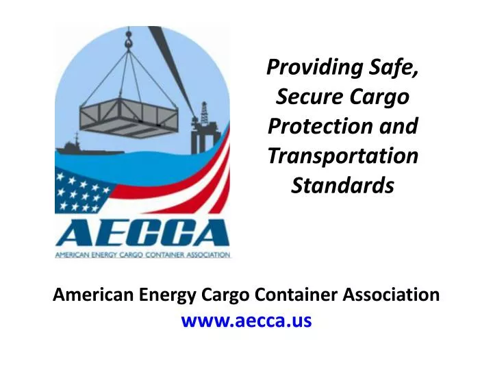 PPT - Providing Safe, Secure Cargo Protection and Transportation ...
