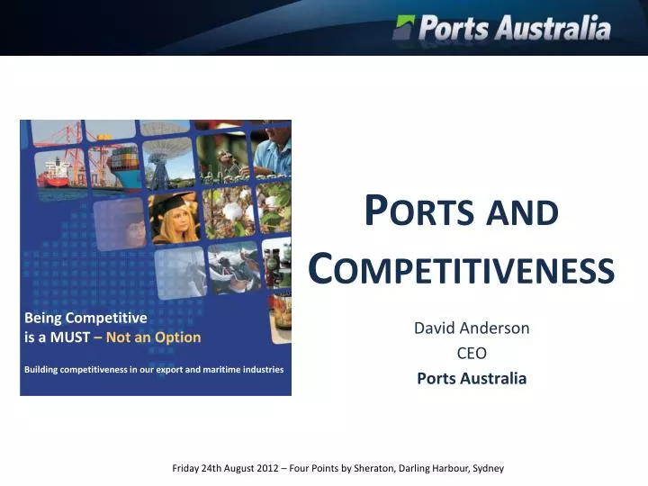 PPT - Ports and Competitiveness PowerPoint Presentation, free download ...