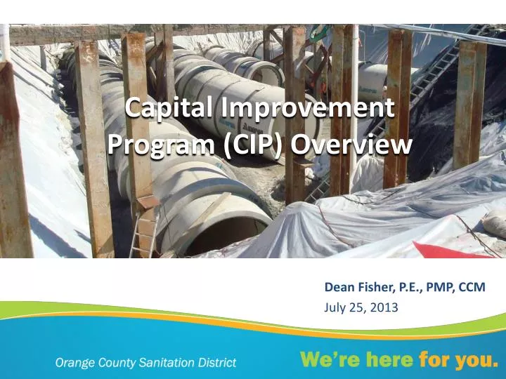 PPT - Capital Improvement Program (CIP) Overview PowerPoint ...